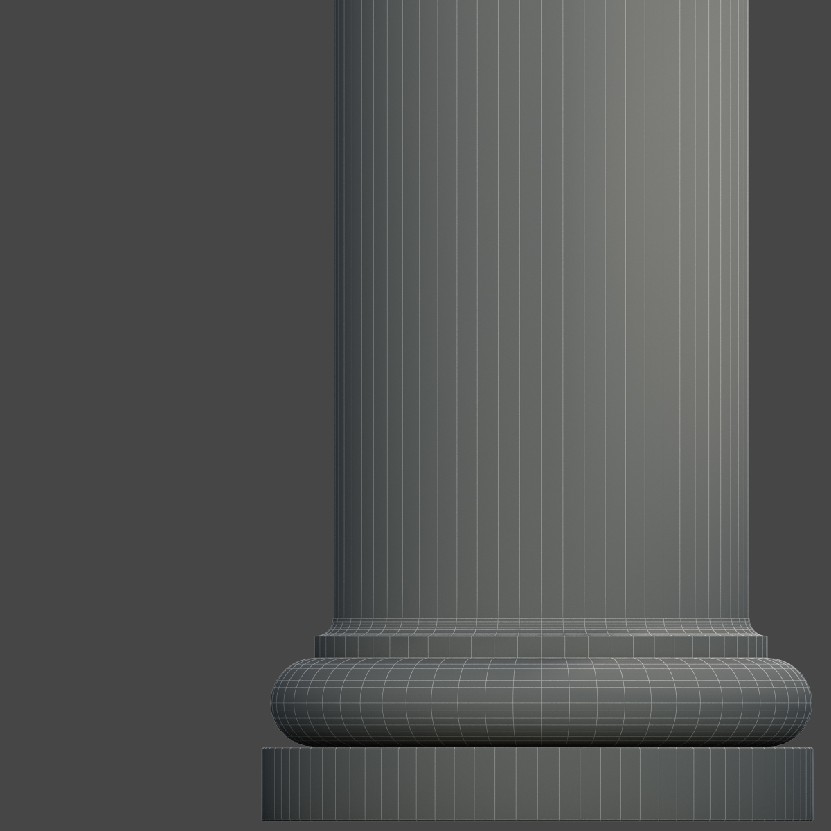 3ds max column parts
