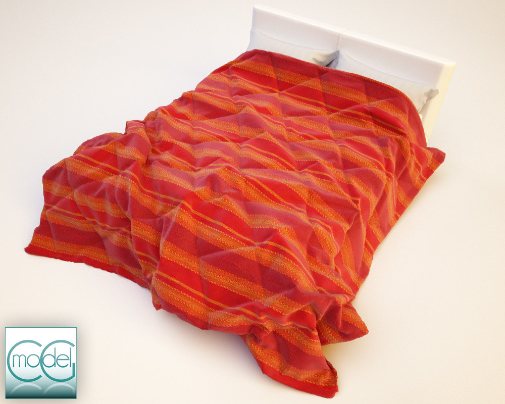 3d 3ds photorealistic blankets