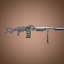 Pistola metralhadora Kalashnikov 'Barsuk' AEK-999 Modelo 3D ...