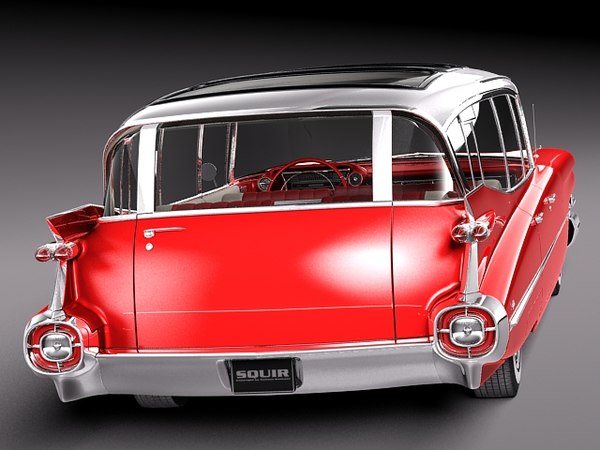 v8 antique wagon station 3ds