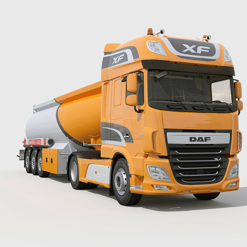 daf xf 3d max