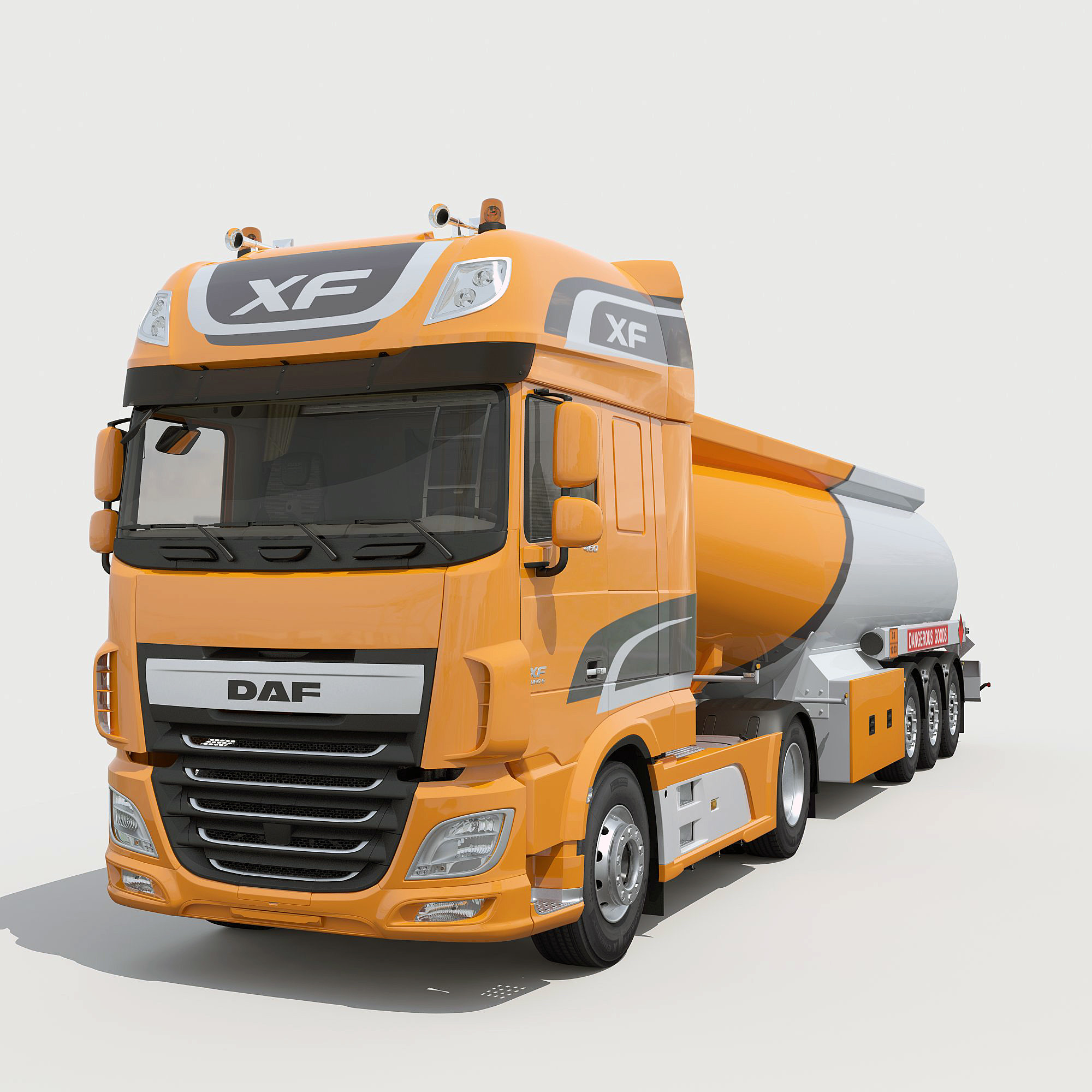 daf xf 3d max