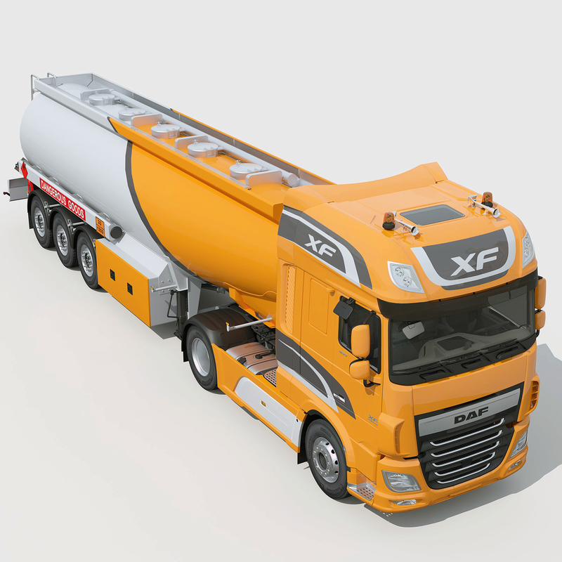 daf xf 3d max