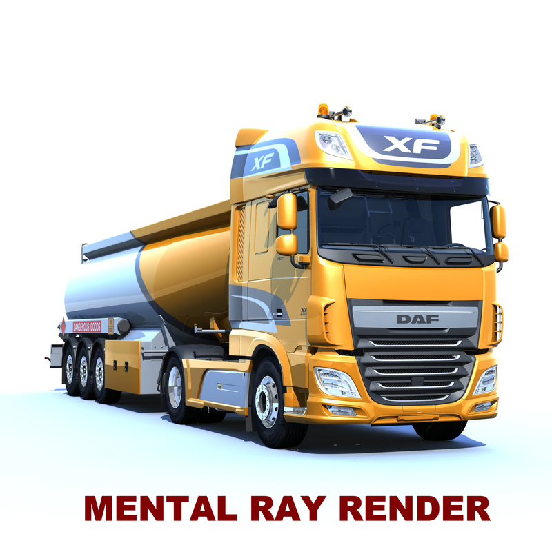 daf xf 3d max