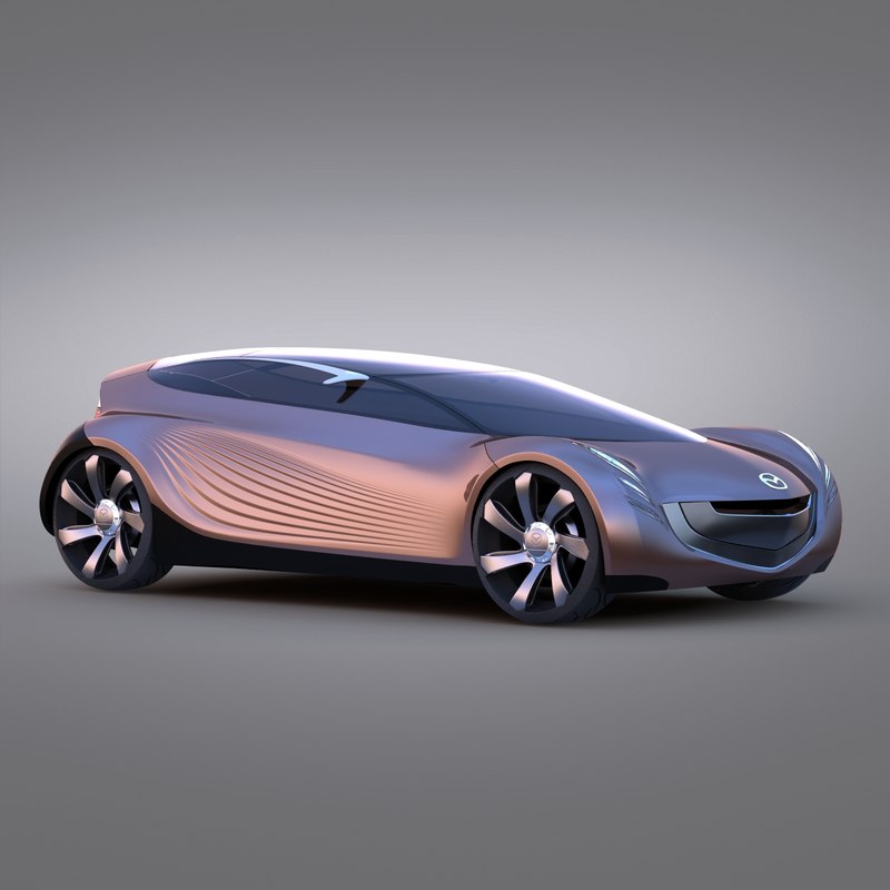 3d mazda nagare model