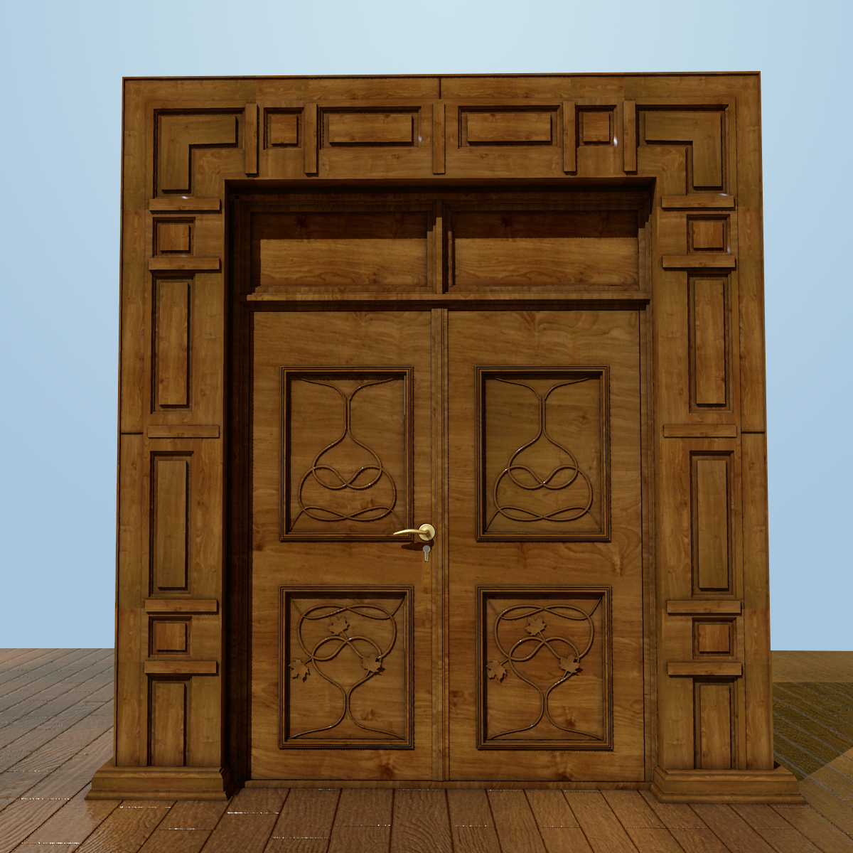 3d model door