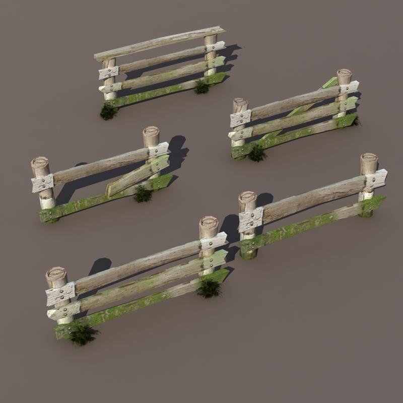 3d fence modeled