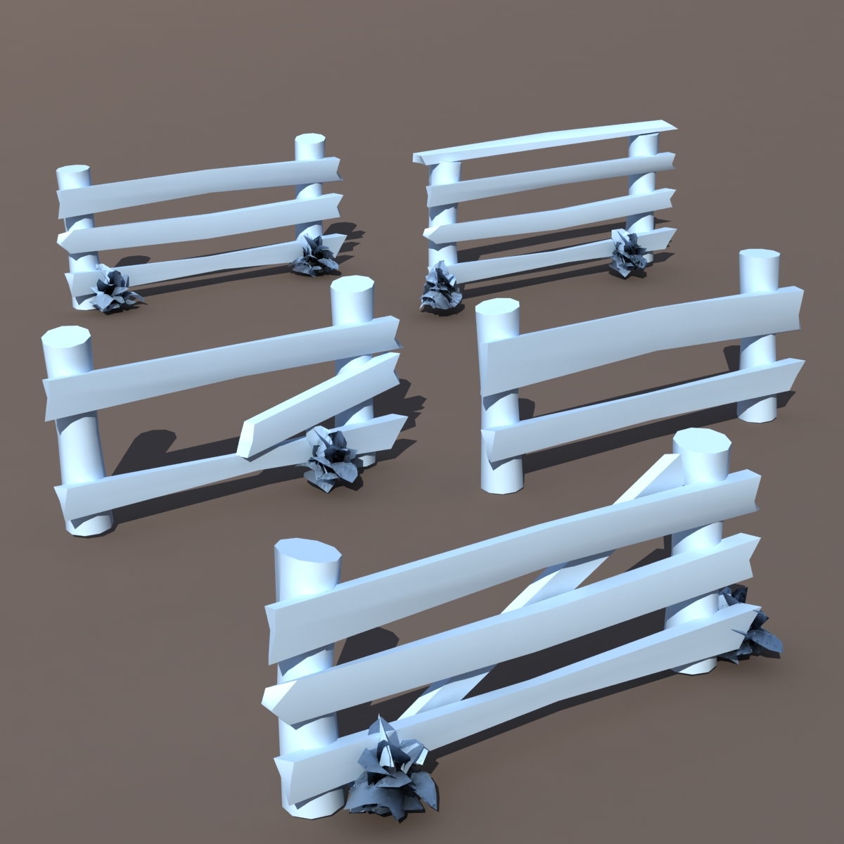 3d fence modeled
