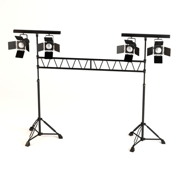 3d model stage light