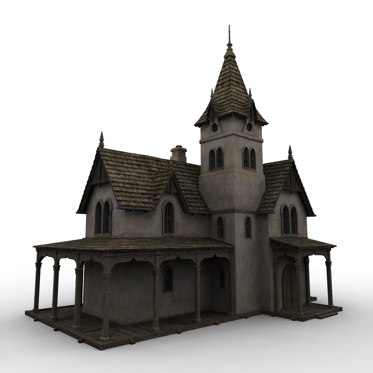 old tavern 3d max