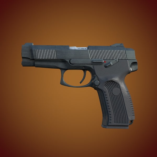 3dsmax mp-443 grach yarygin pistol