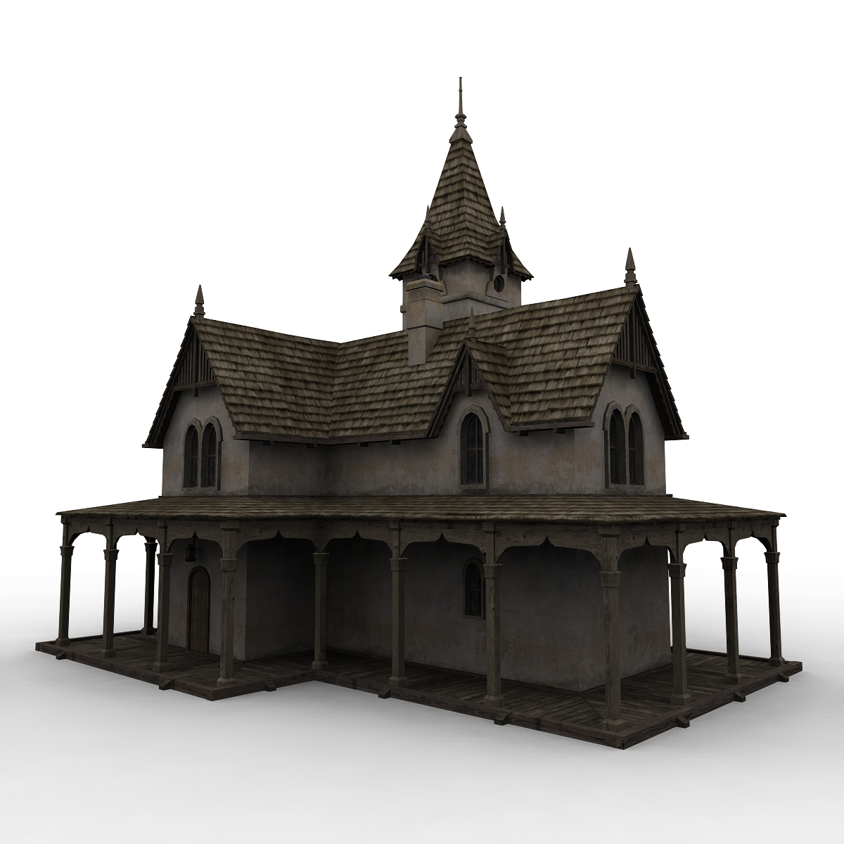 old tavern 3d max