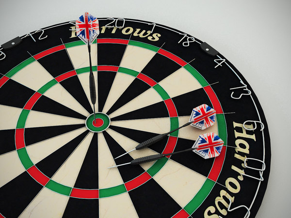 max dartboard matchplay dart board