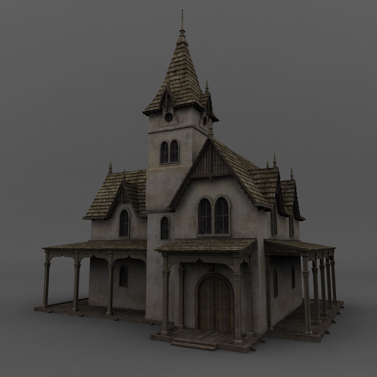 old tavern 3d max