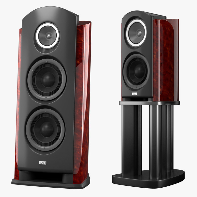 tad cr1 speaker r1 3d model