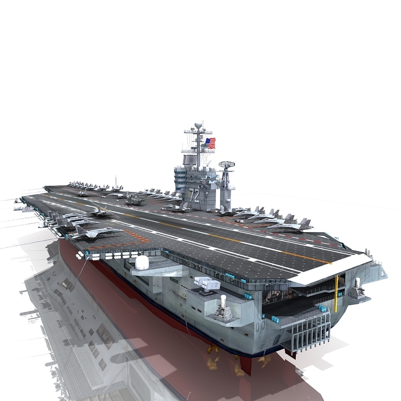 uss abraham cvn-72 cvn 3d lwo