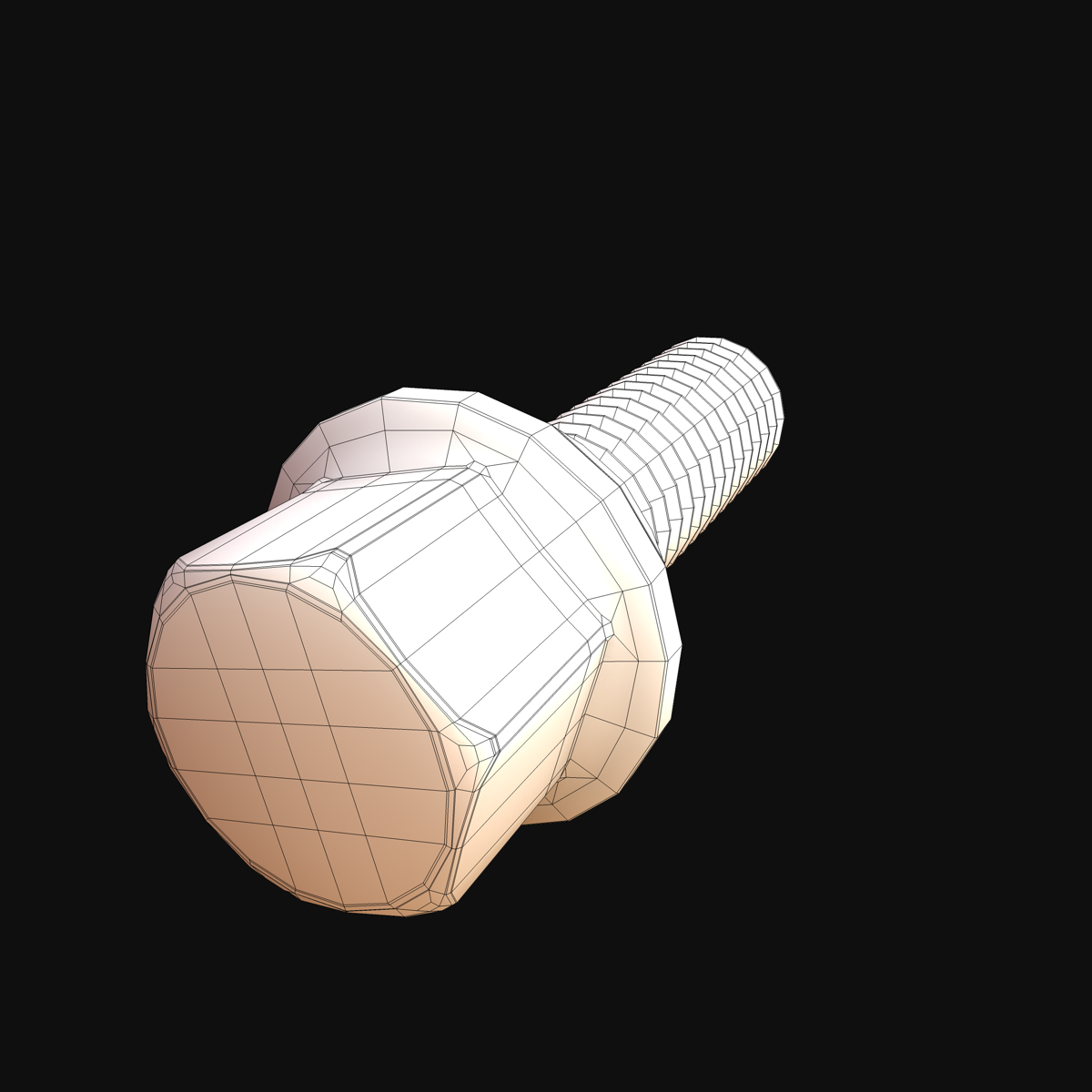 bolts 3d model
