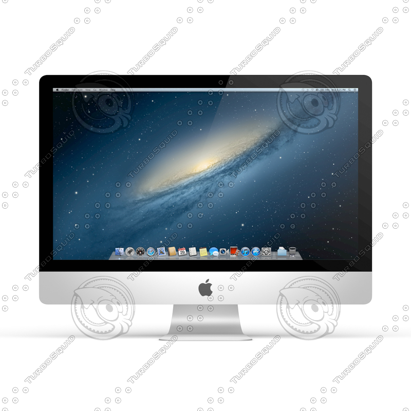 new apple imac 27 3d model