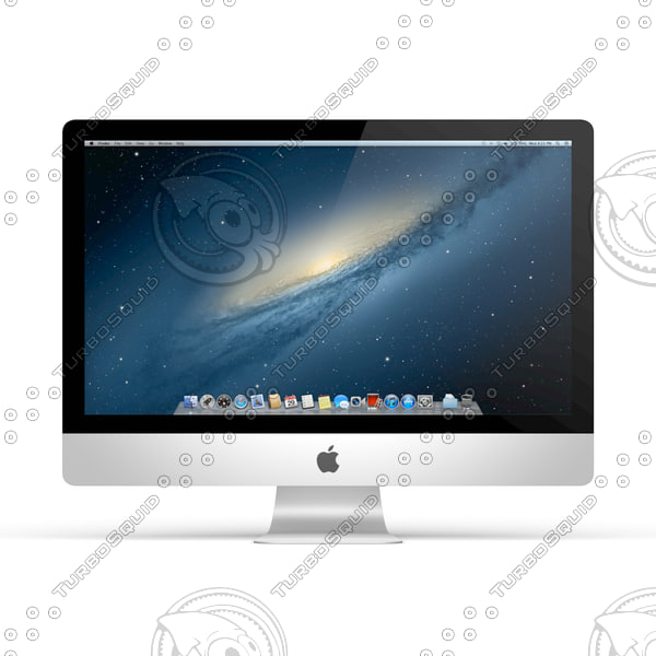 new apple imac 27 3d model