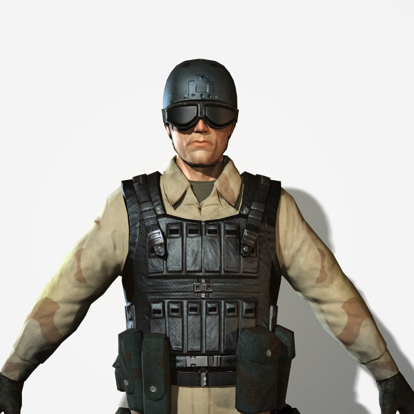 modèle 3D de Soldat Delta Force - TurboSquid 715277