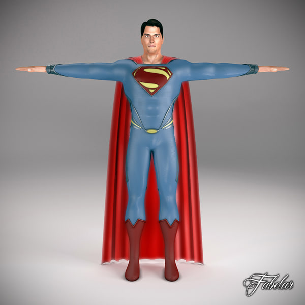 3D Superman Models | TurboSquid
