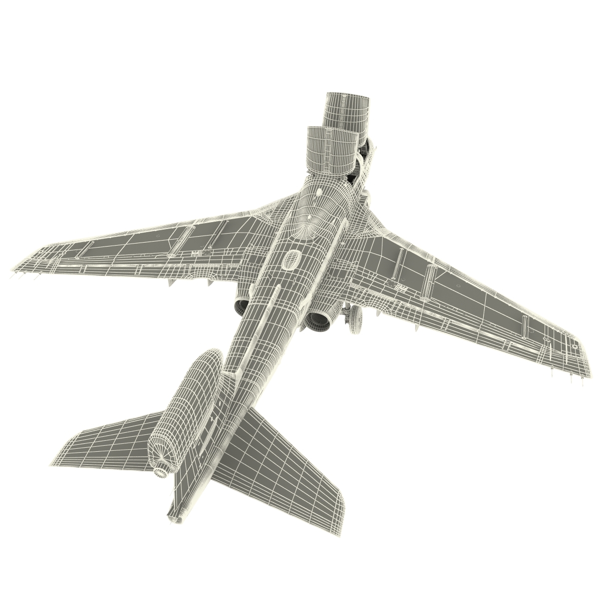 3d jet fighters 7 f 117 model