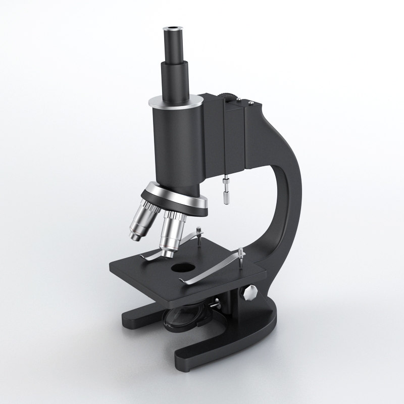 3d model of microscope