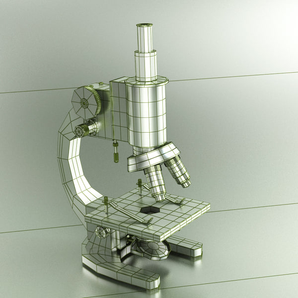 3d model of microscope