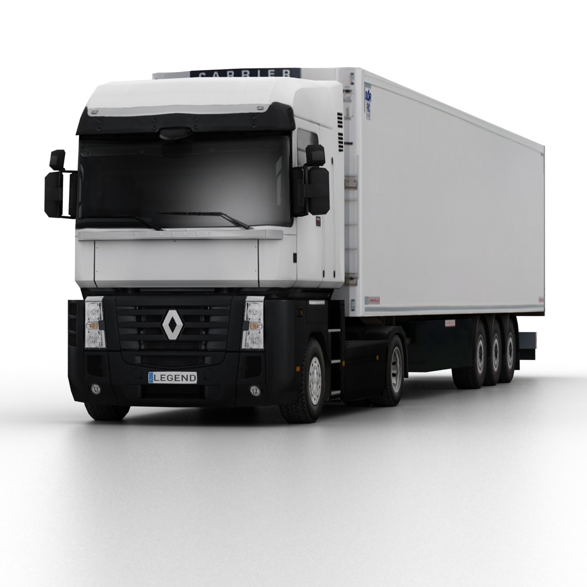 3d model 2011 renault magnum truck