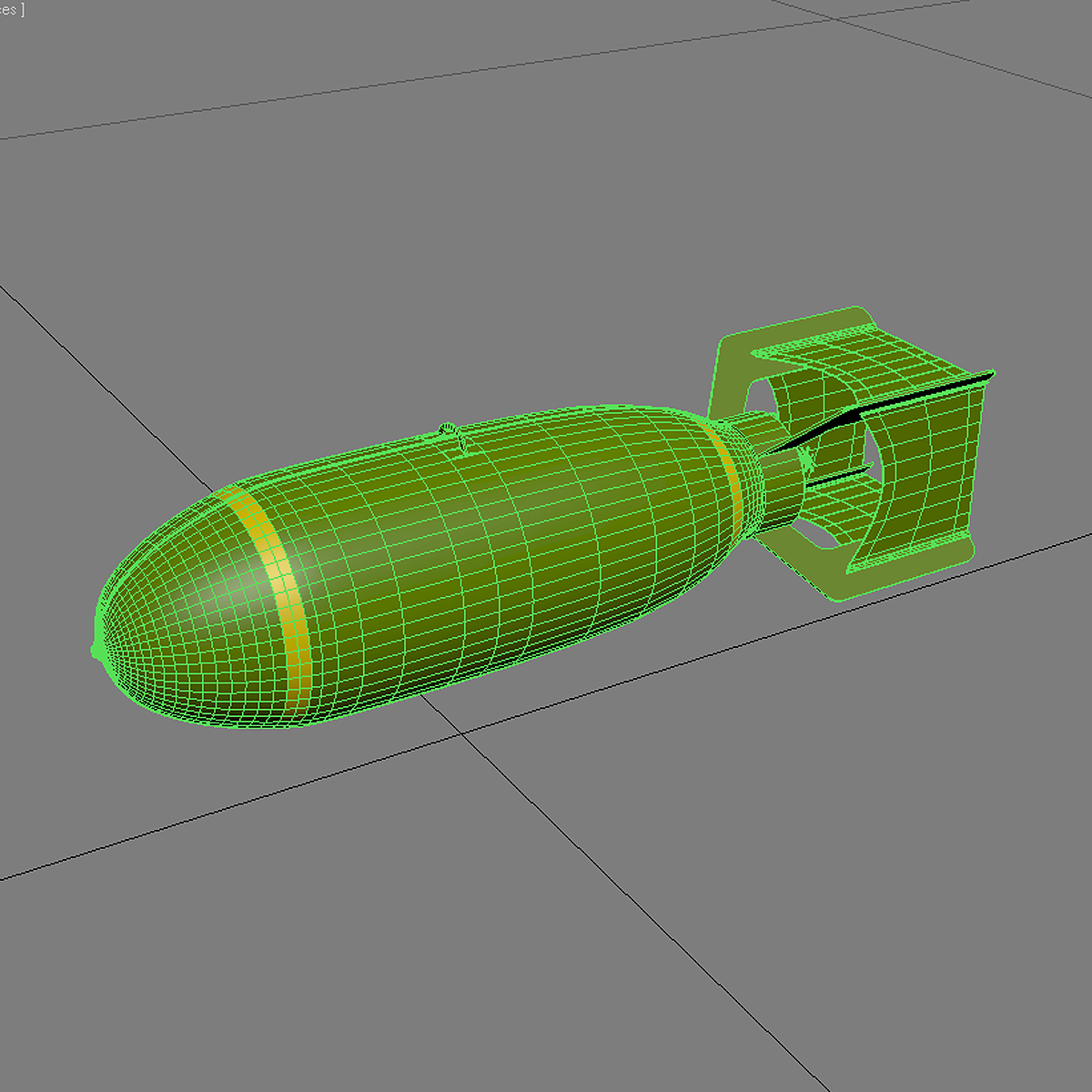 3d world war ii bomb