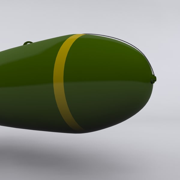3d world war ii bomb