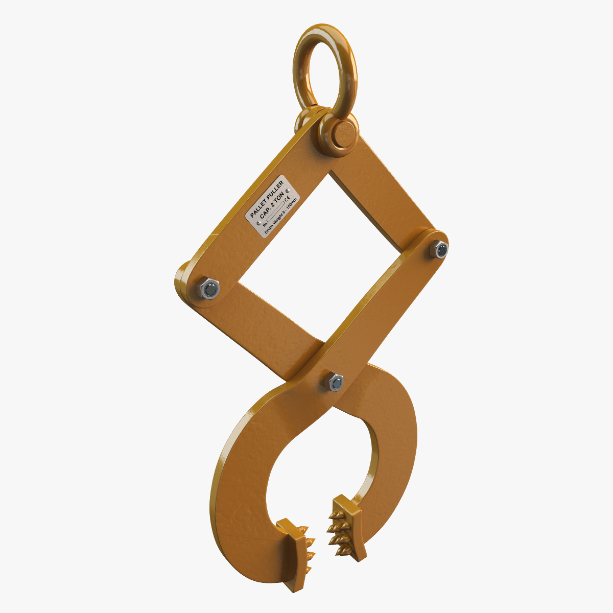 pallet puller clamp 3d model