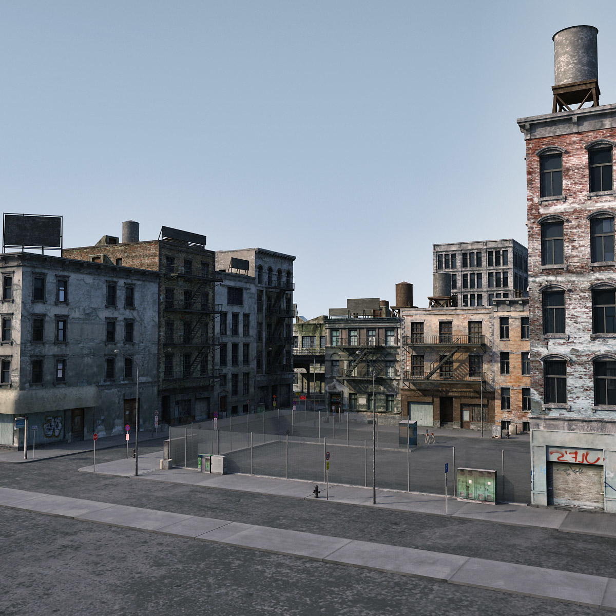 3d model street bronx