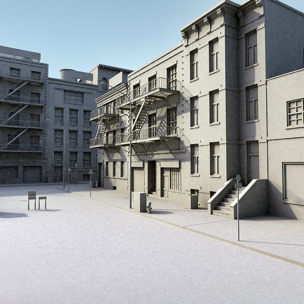 3d model street bronx