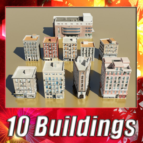 3ds building collections