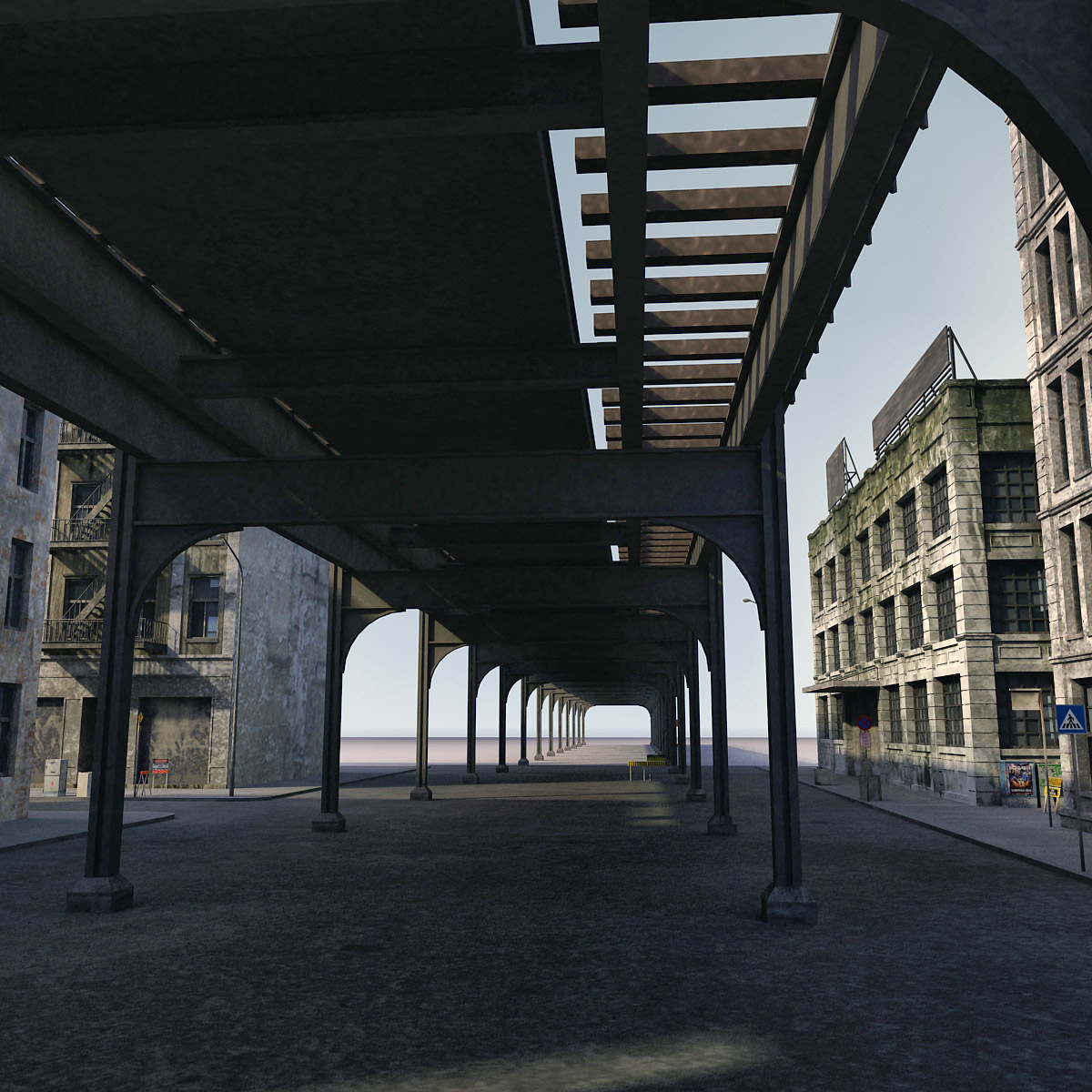 3d model street bronx