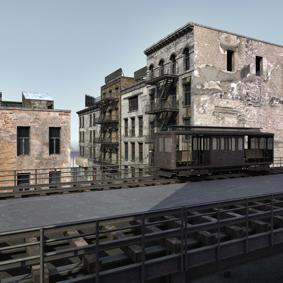 3d model street bronx