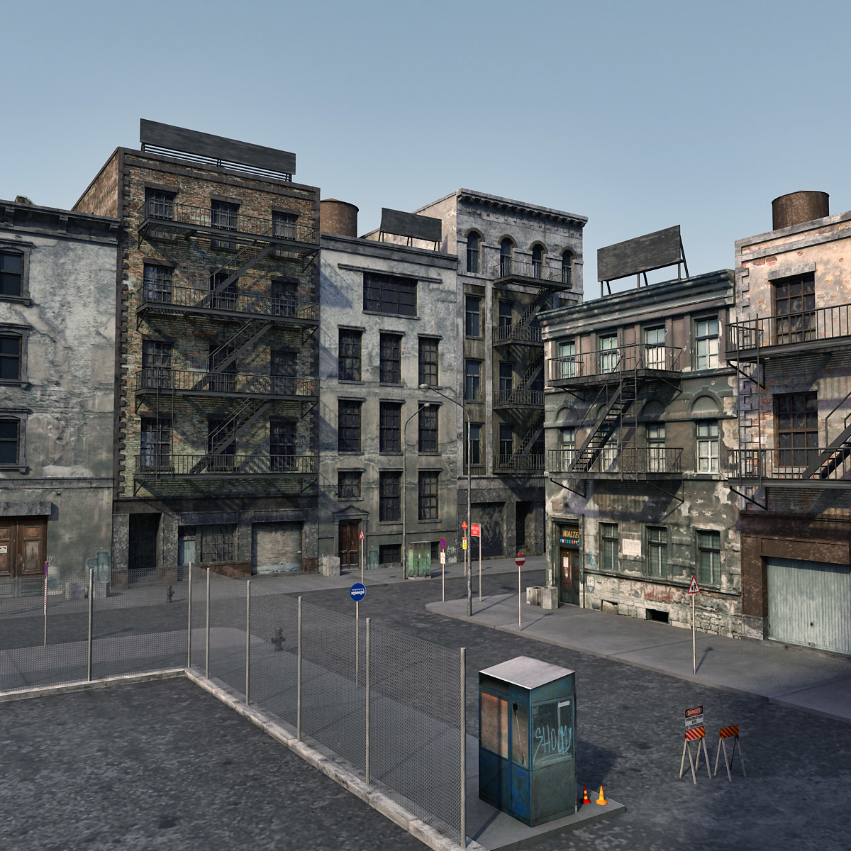 3d model street bronx