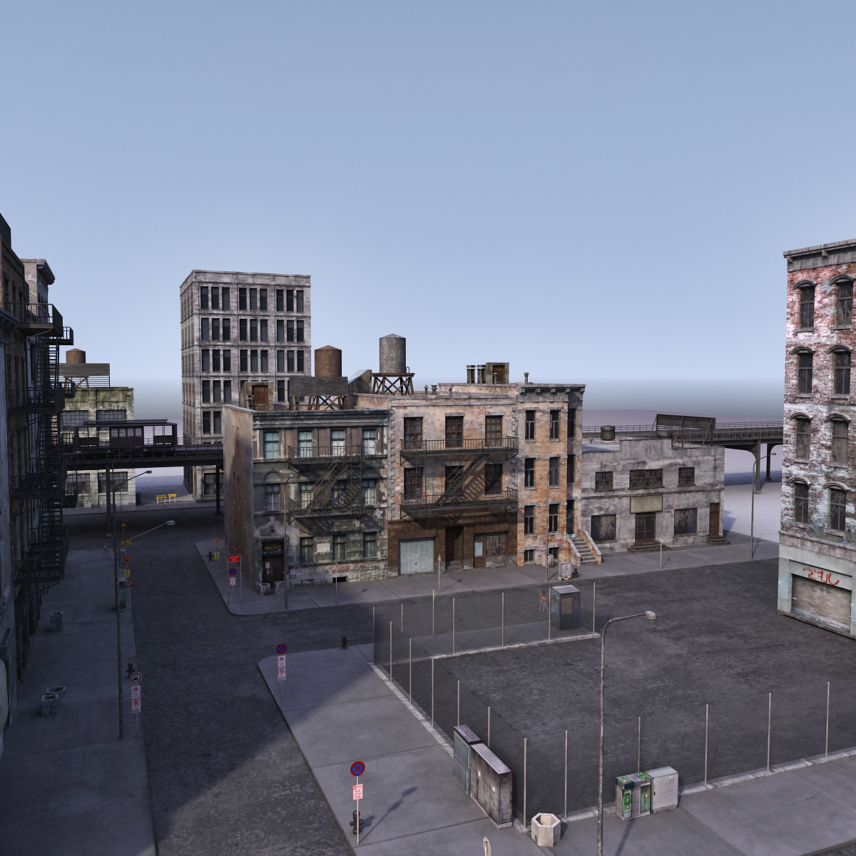 3d model street bronx