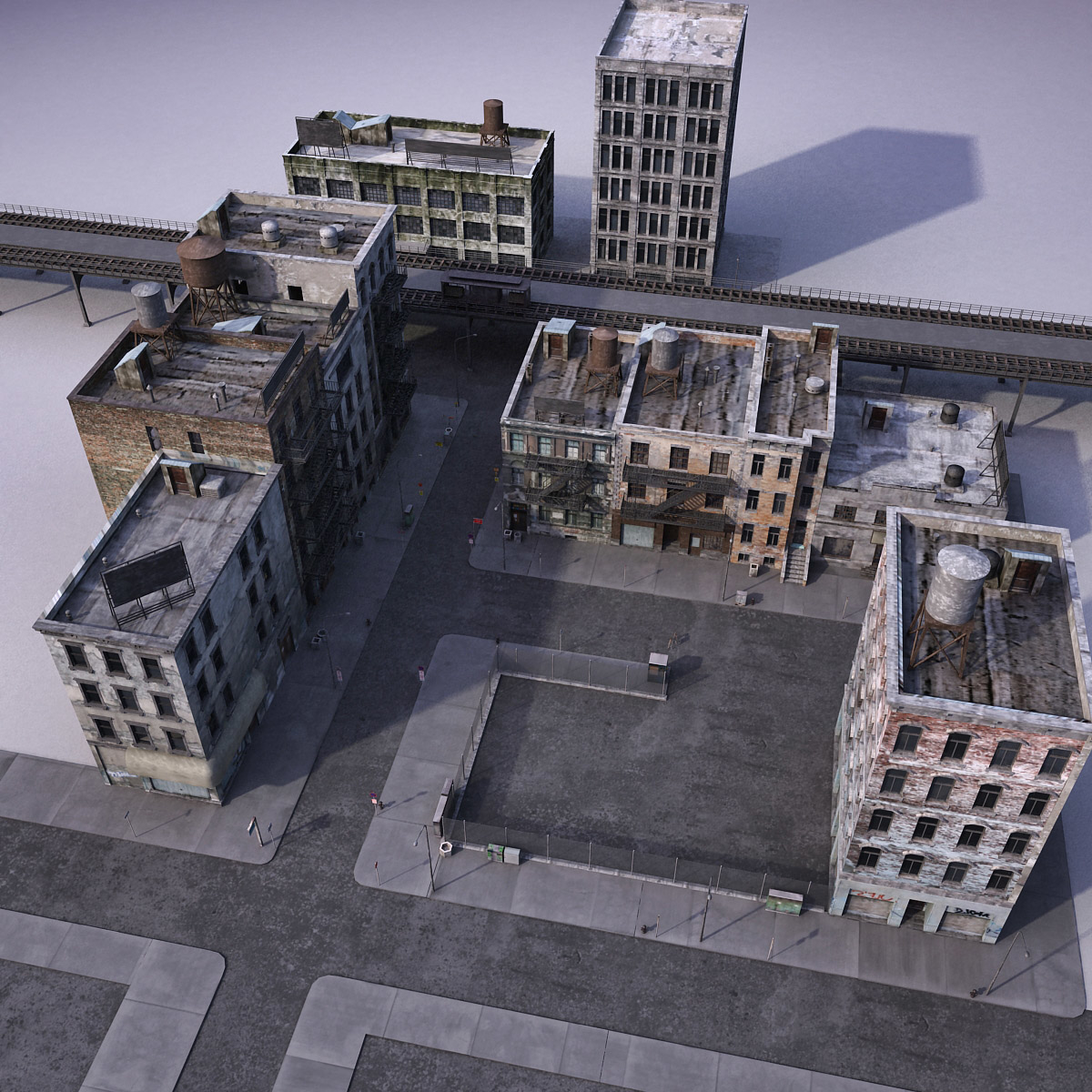 3d model street bronx