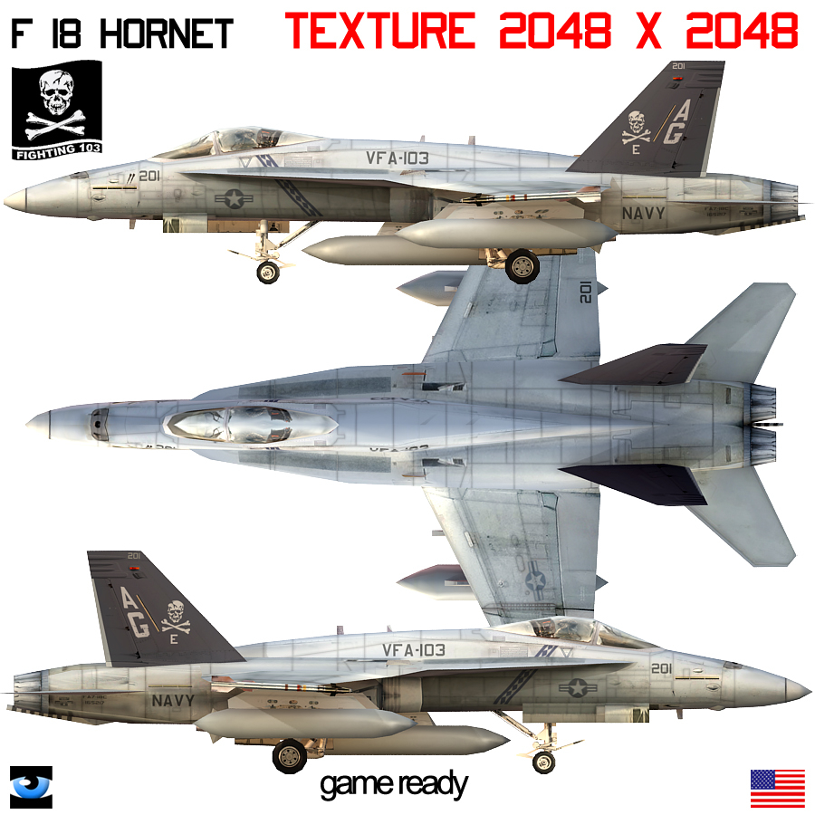 F18大黄蜂/战斗1033D模型 - TurboSquid 717479