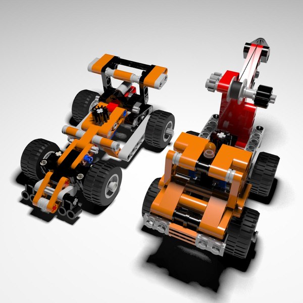 3ds max lego technic
