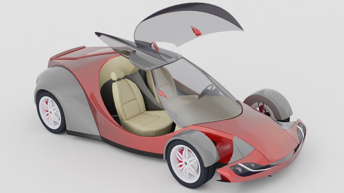 3d model concept car vol 2