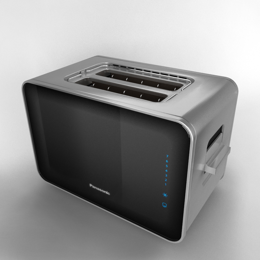 3d panasonic toaster model