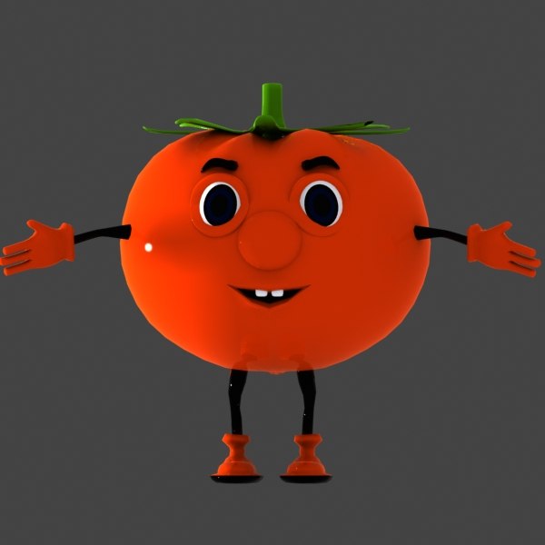 3dsmax tomato character