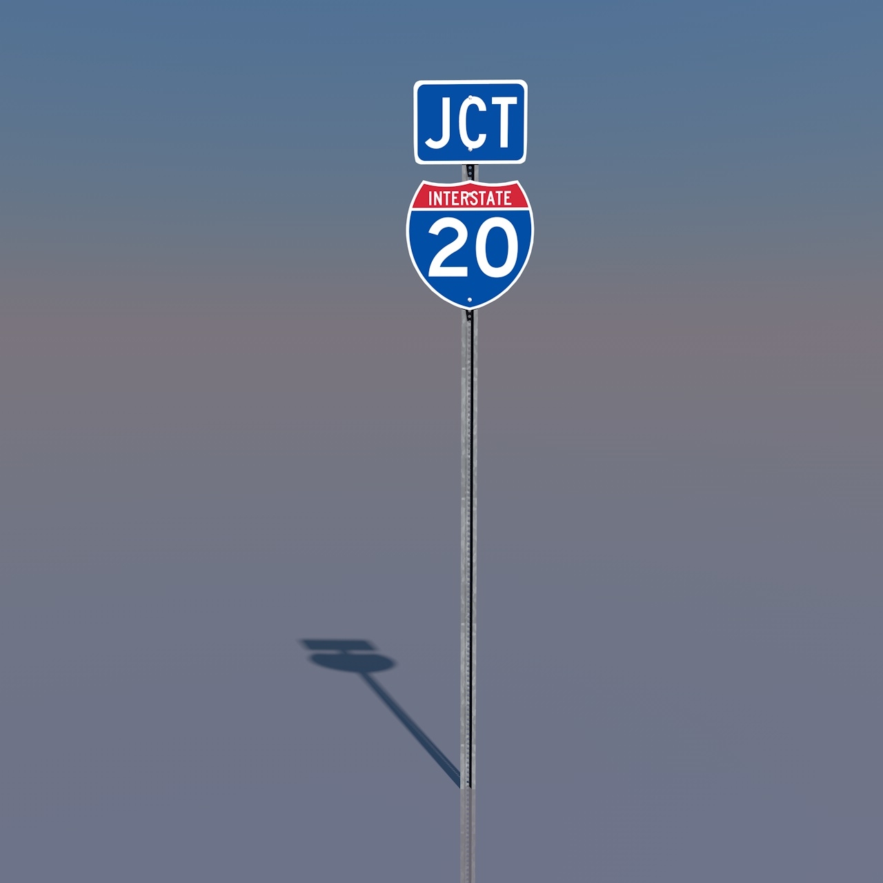3d model interstate 20 signs alabama