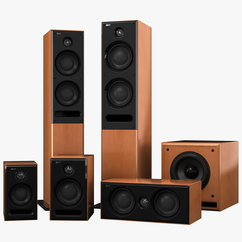 kef c series 3d model