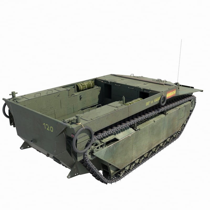 lvt-4 water buffalo 3d model