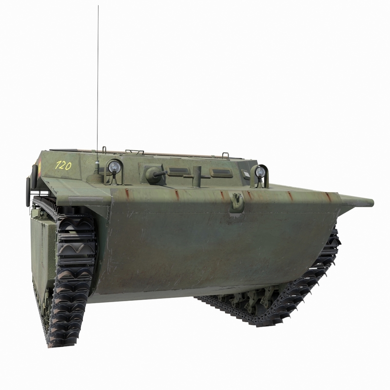 lvt-4 water buffalo 3d model