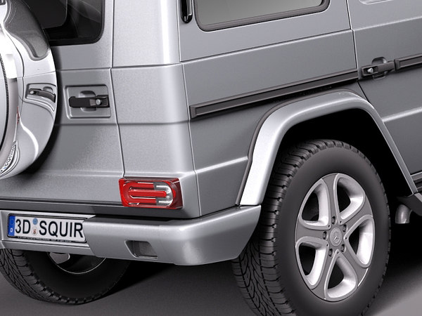 3d mercedes benz g g-class model
